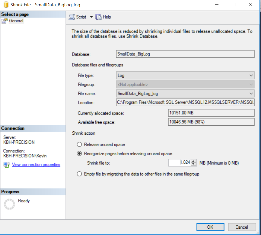 Why Is My Sql Log File Huge Dallasdbas