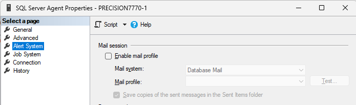 SQL Server Alerts - DallasDBAs.com